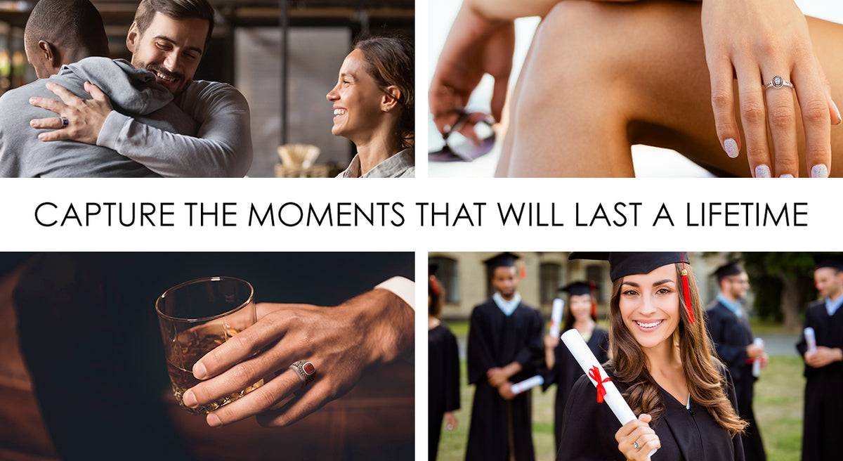 Custom Class Rings – Personalized High School & College – Limoges Jewelry