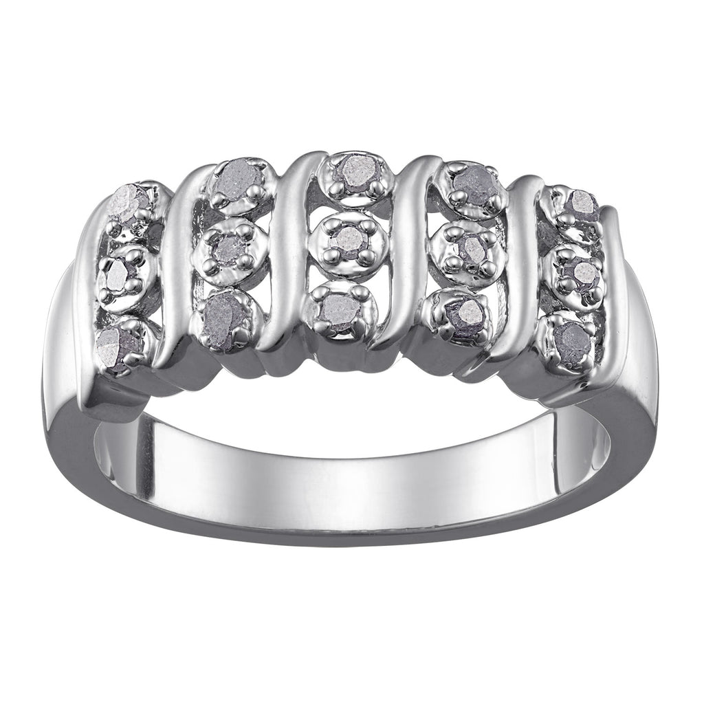 Diamond Swirl Ring – Limoges Jewelry