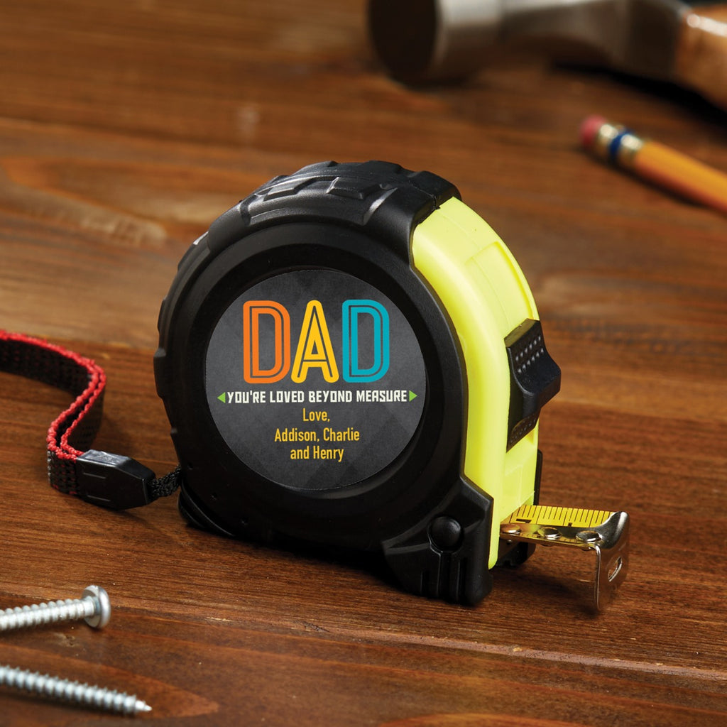 Dad Personalized Tape Measure – Limoges Jewelry